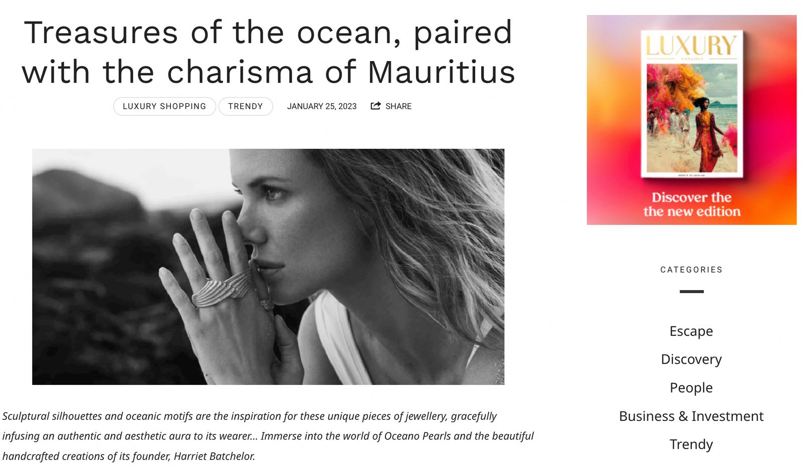 What Are Tahitian Pearls?